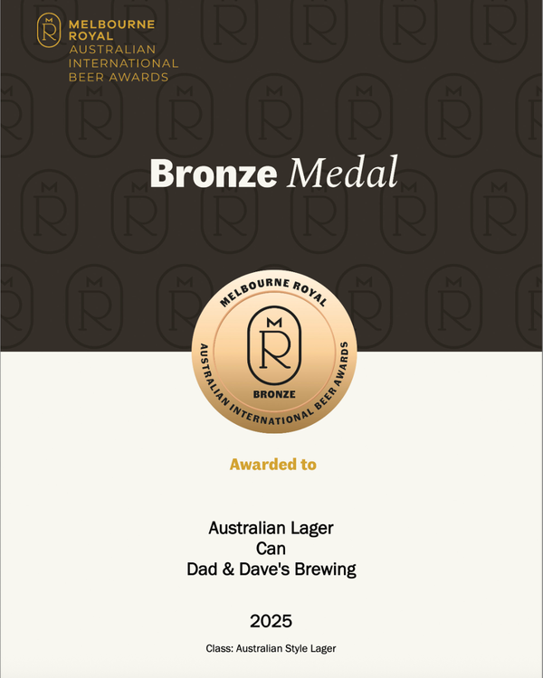 AUSTRALIAN LAGER - Dad & Daves Brewing